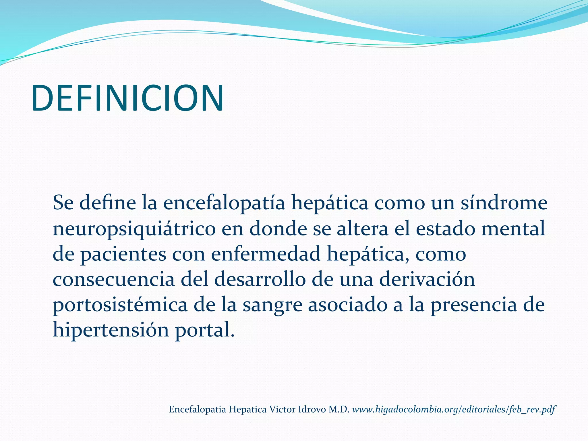 Encefalopatia Hepatica | PDF