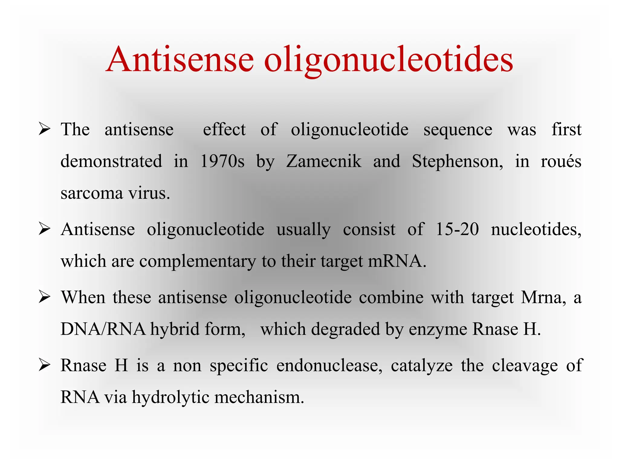 Antisense oligonucleotide and it's application | PPTX