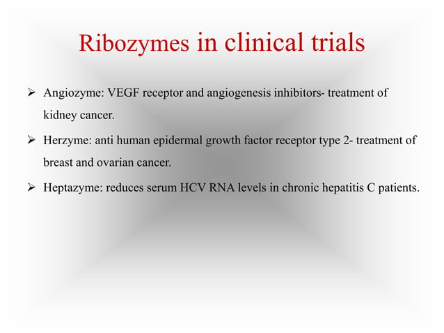 Antisense oligonucleotide and it's application | PPT