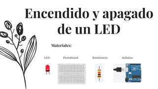 Encendido y apagado del motor de robotiica | PPTX