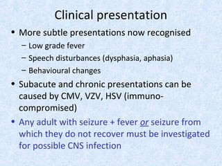 Encephalitis | PPT