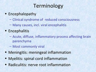 Encephalitis | PPT