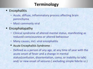 Encephalitis | PPT