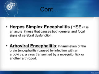 Encephalitis | PPTX