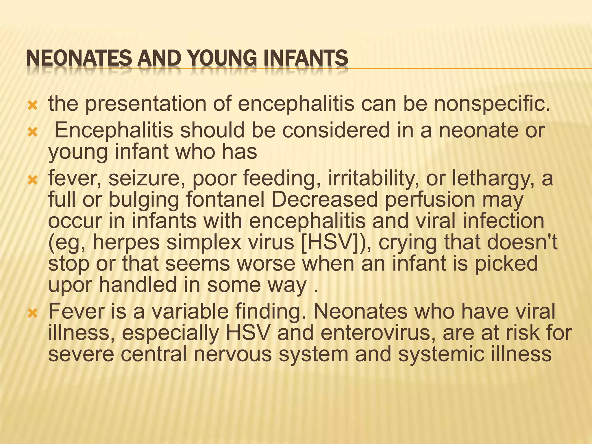 Encephalitis | PPTX