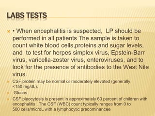 Encephalitis | PPTX