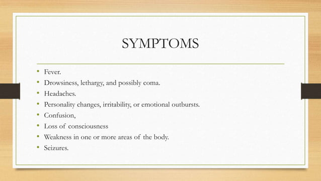 Encephalitis | PPTX | Physical Therapy | Wellness