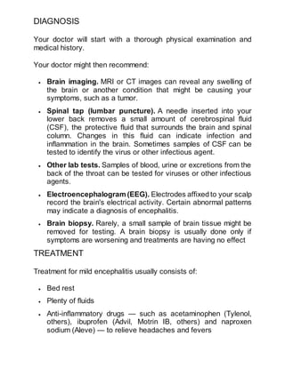 Encephalitis | PDF