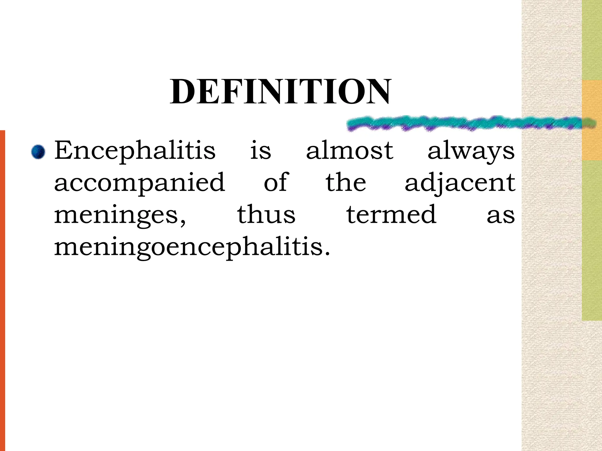 Encephalitis among children, Child Health Nursing | PPTX
