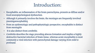 Encephalitis | PPTX