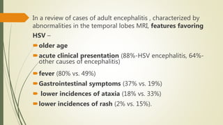 Viral Encephalitis : journal | PPTX