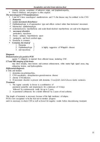 Encephalitis and other brain infection final (autosaved) | DOCX