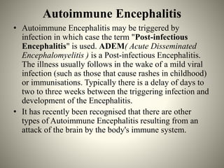 Encephalitis | PPTX