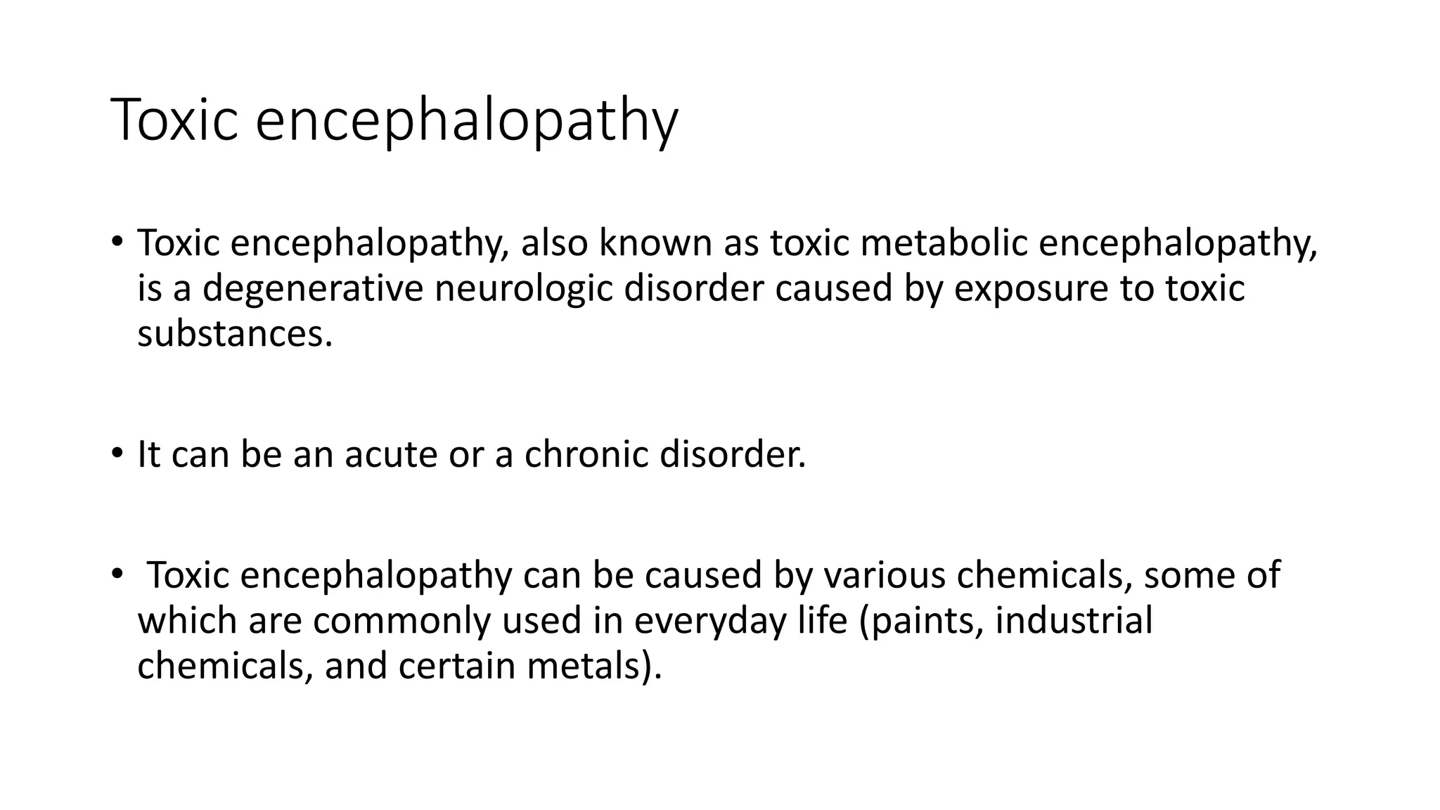 ENCEPHALOPATHY | PPTX