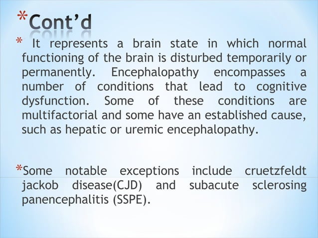 Encephalopathy with EEG based Grading | PPT | Brain and Nervous System ...