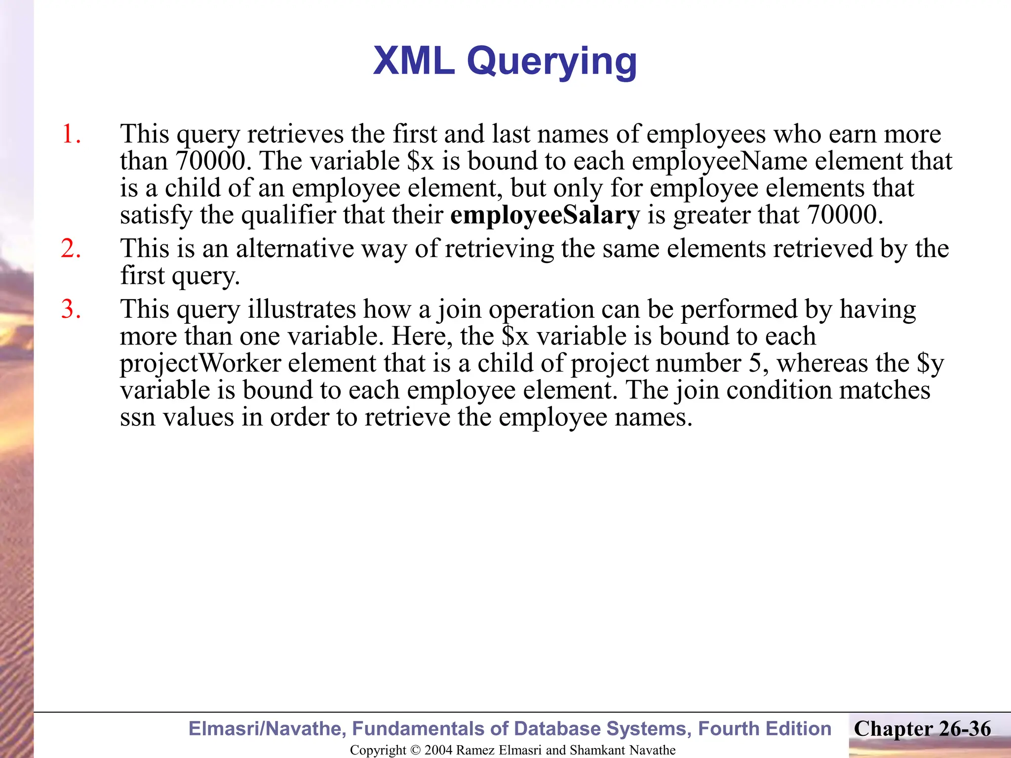 database management system navathe chapter 26 | PPT