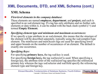 database management system navathe chapter 26 | PPT