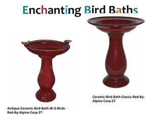 Enchanting Bird Baths | PPT