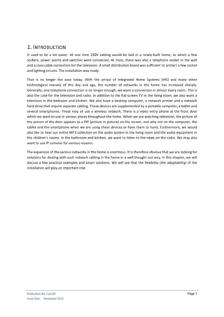 Integrated Home Systems - Chapter 5 - Structured Cabling | PDF