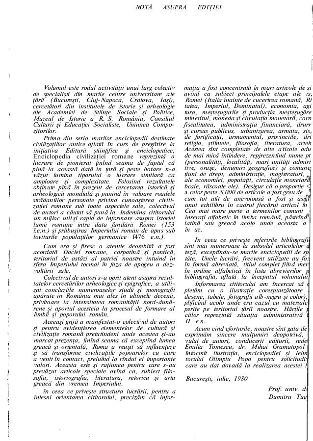 Enciclopedia civilizatiei romane | PDF