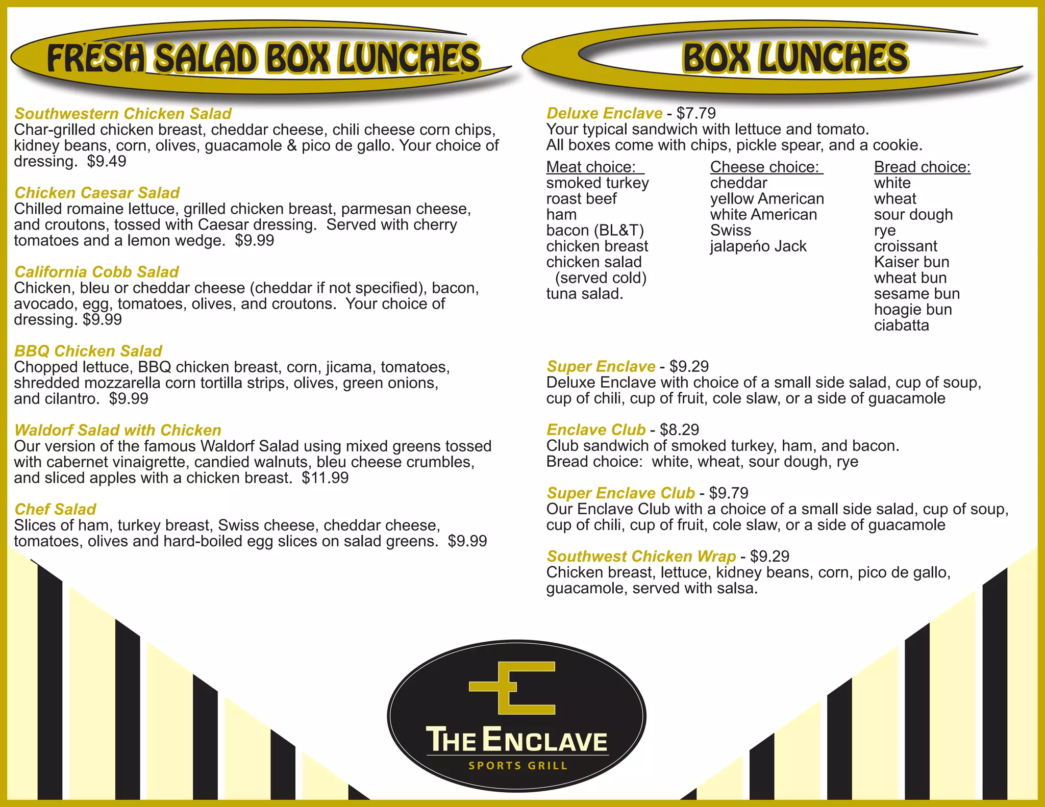 Enclave Catering | PPT