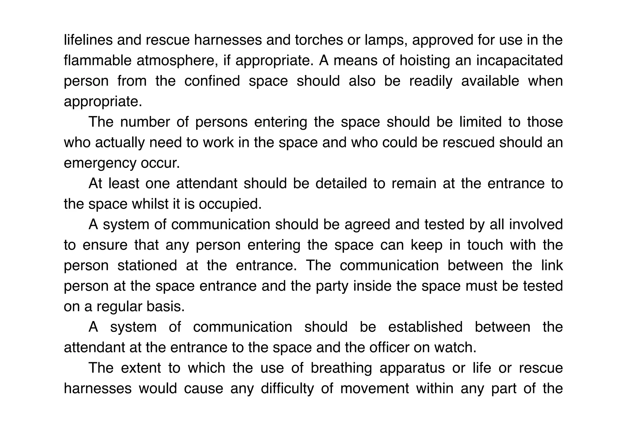 Enclosed space entry procedures | PDF
