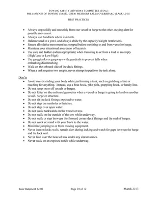 TSAC Fall Prevention Best Practices | PDF