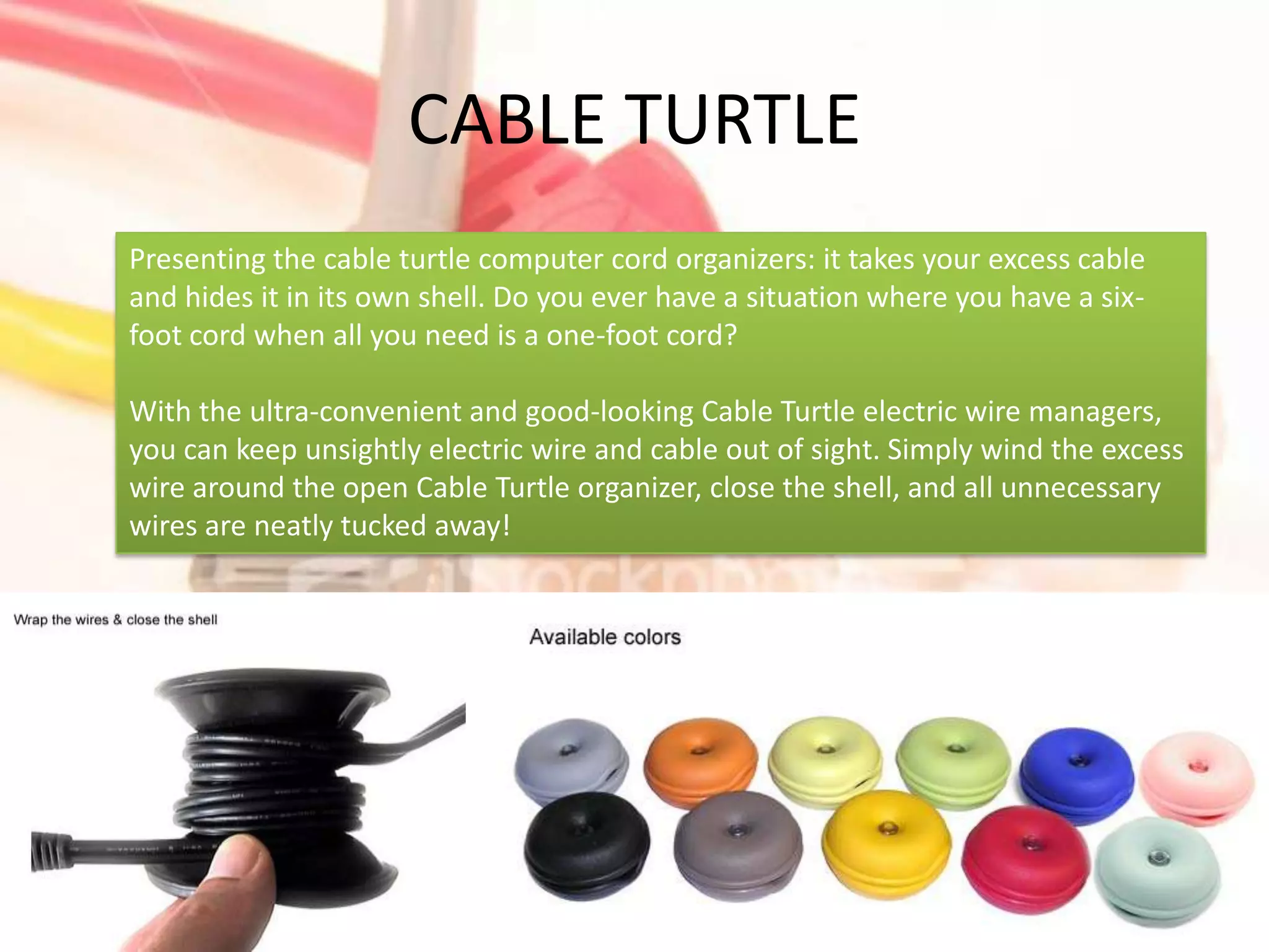 Enclosure Cable Management | PPTX