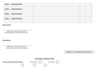 Enclosures. Forms and Templates- SSLG Election | DOCX