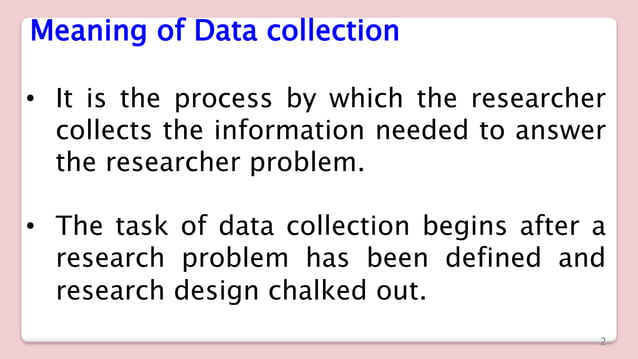 Nursing Research Data Collection Flow Chart.pptx | Science