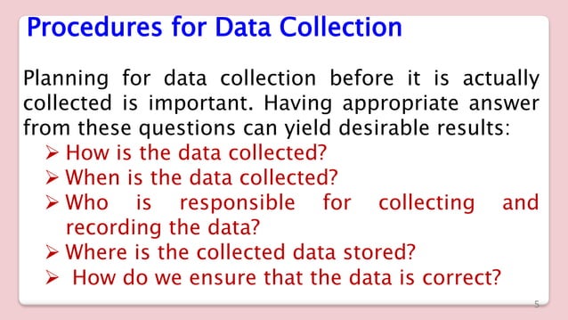 Nursing Research Data Collection Flow Chart.pptx | Science