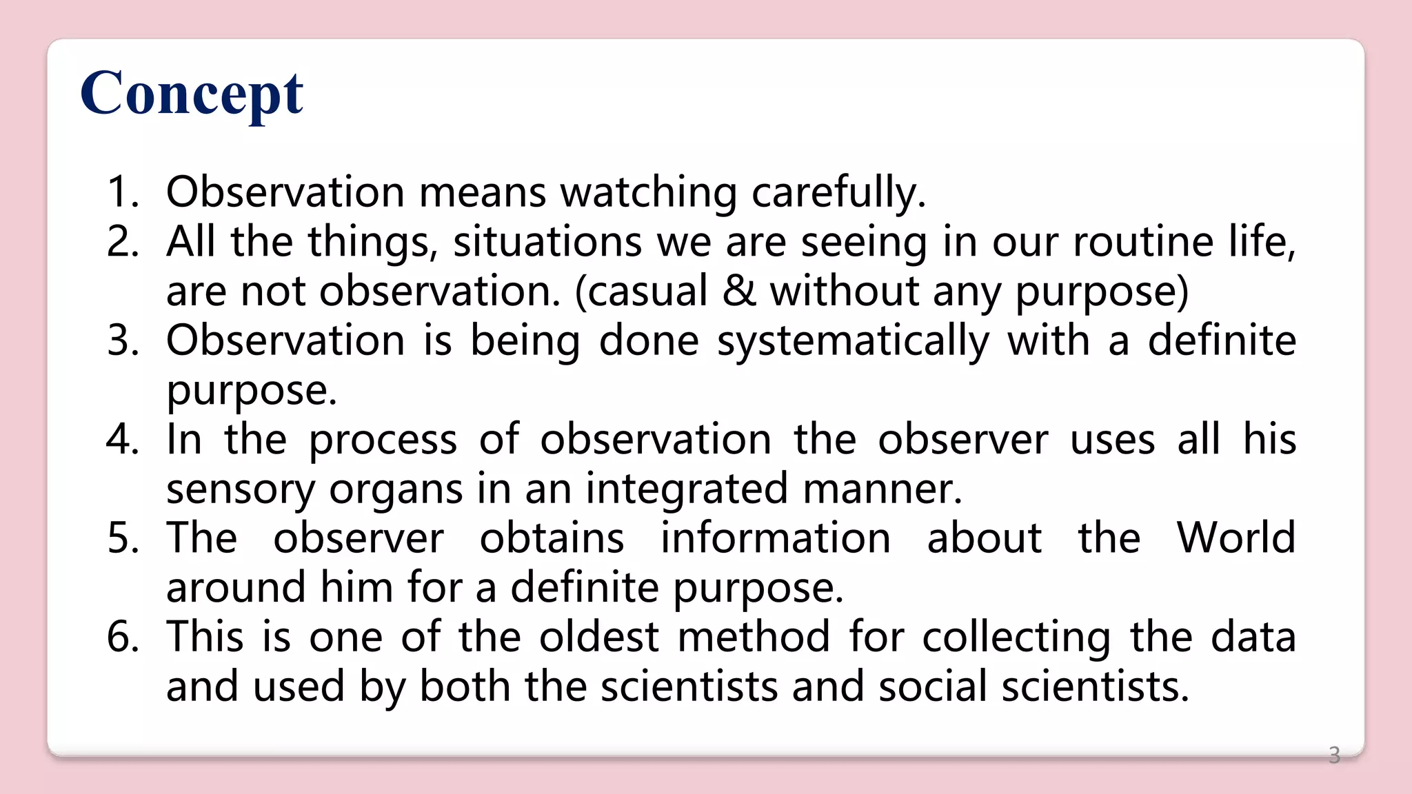 Structured Observation .pptx | Science