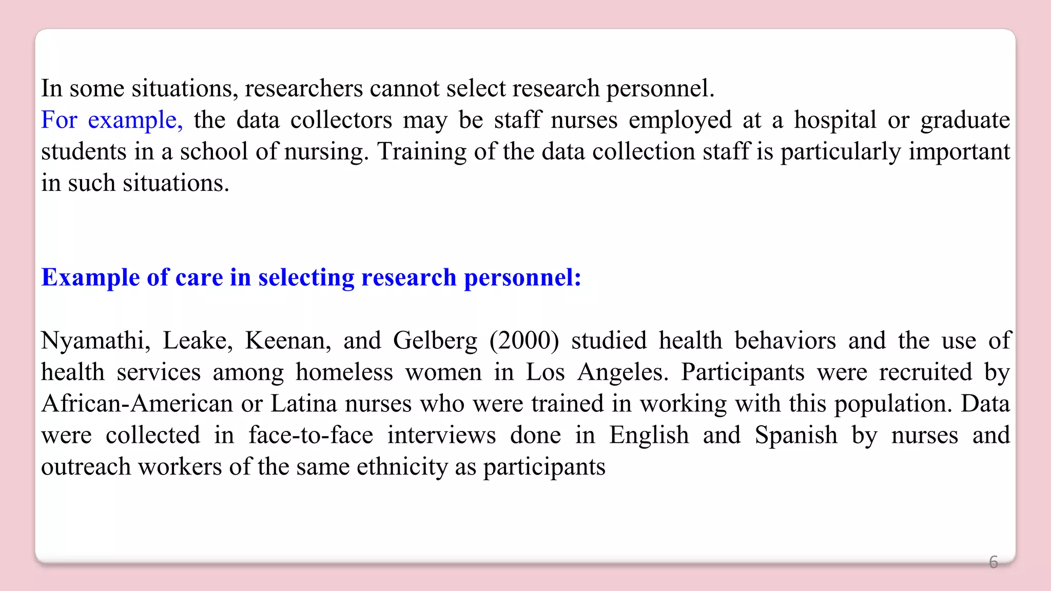 Implementing Data Collection Planpptx 
