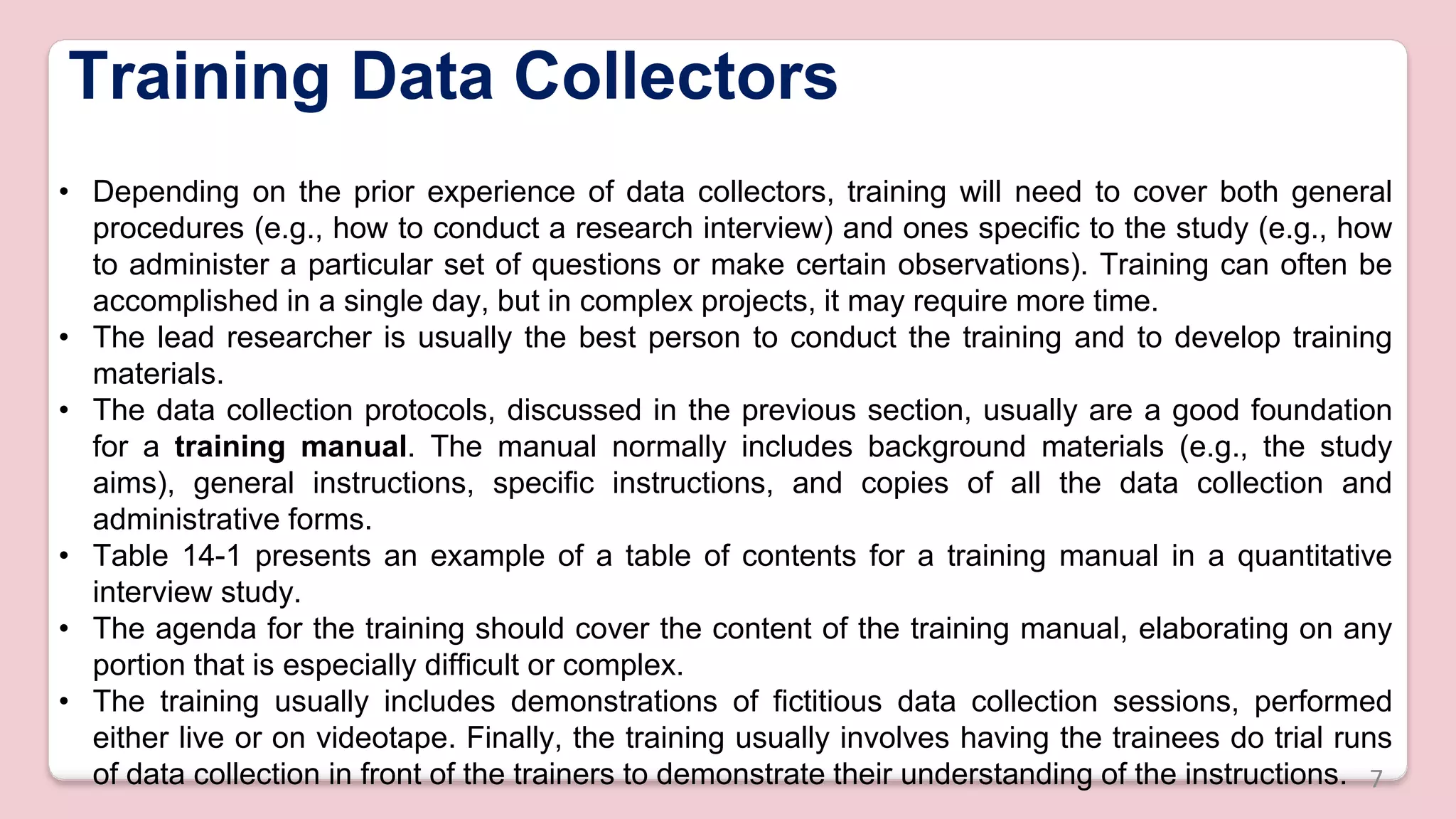 Implementing Data Collection Planpptx