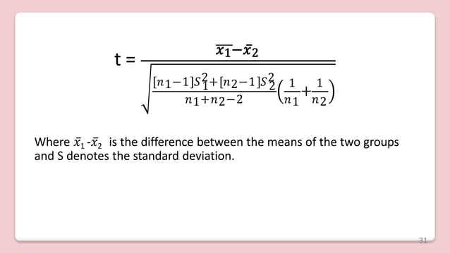 Statistical analysis.pptx | Physics | Science