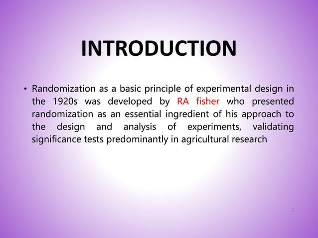 RCT Design .pptx | Medical Health