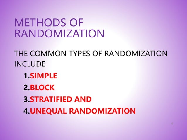 RCT Design .pptx | Medical Health
