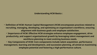 ENCODE-IT : WORKDAY HCM ONLINE TRAINING. | PPTX