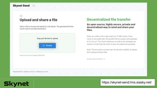 Skynet Hack the System slides | PPT