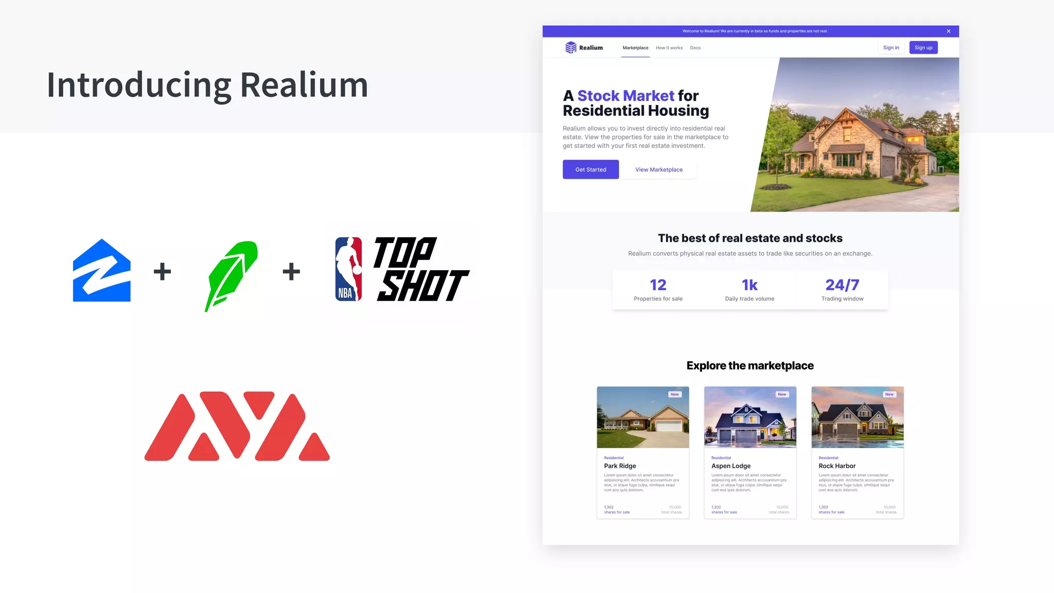 Realium pitch deck | PDF