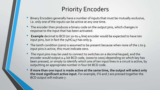 Encoder-and-decoder.pptx | Programming Languages | Computing