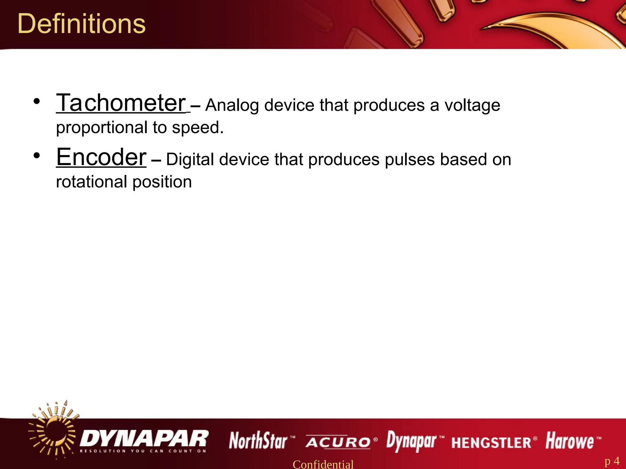 Basics of encoders DynAPAR.......................... | PPT