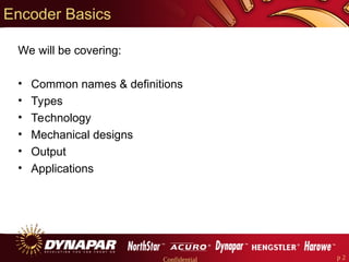 Basics of encoders DynAPAR.......................... | PPT