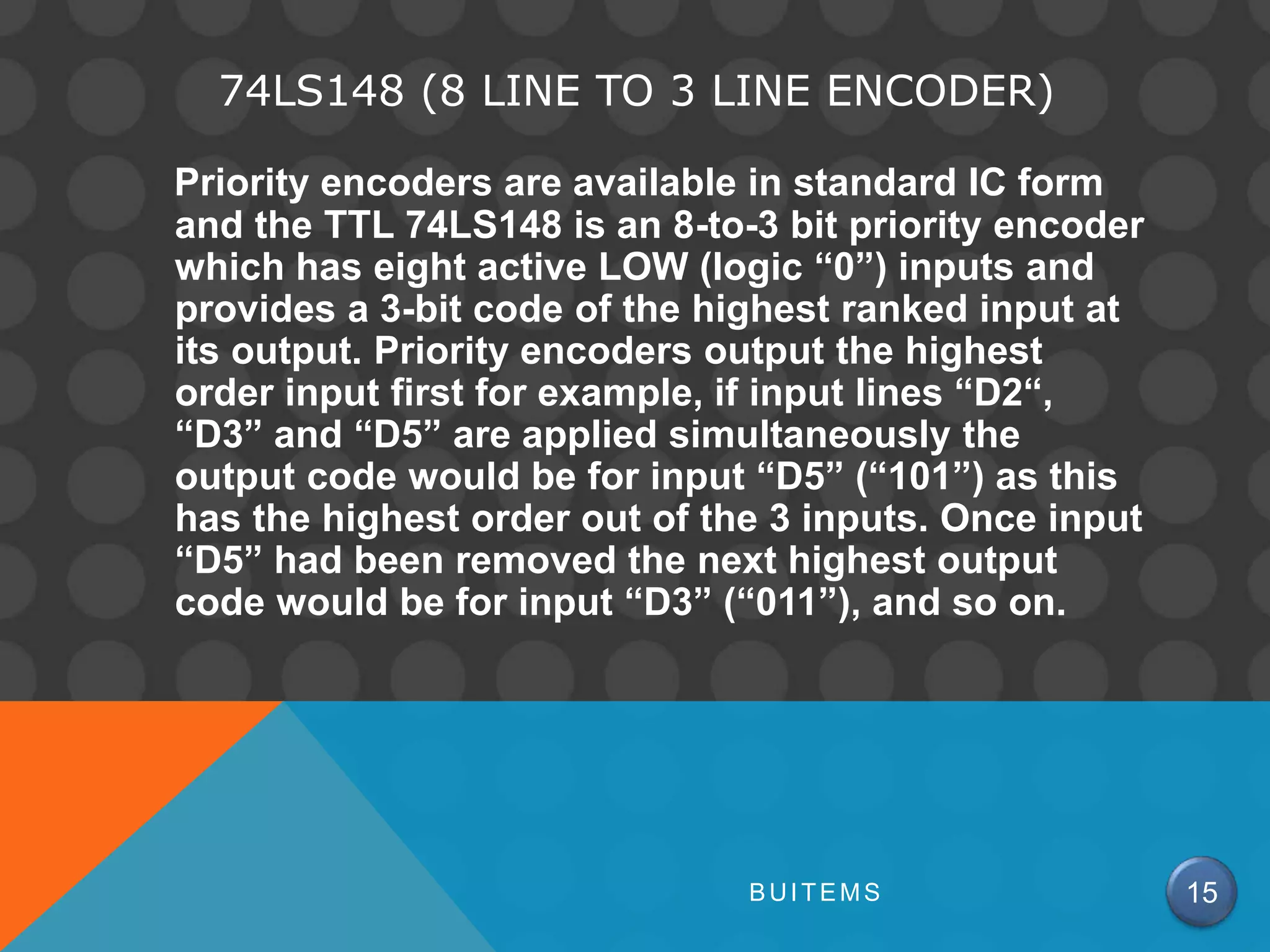 Encoder and decoder | PPTX