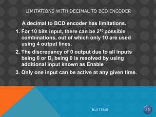 Encoder and decoder | PPTX