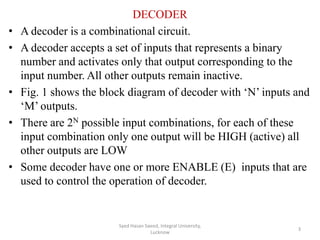 Encoder & Decoder | PDF