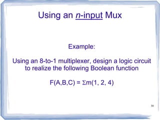 Encoder, decoder, multiplexers and demultiplexers | PPT
