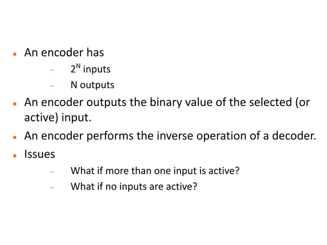 Encoders | PPT