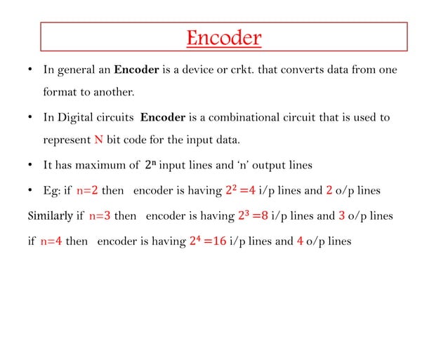 Encoders and types of encodrs | PPT