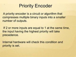 Encoders and decoders | PPTX